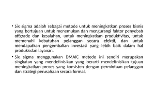 Six Sigma pada rumah sakit DKI Jakarta.pptx