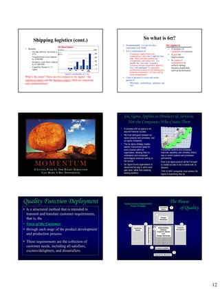 Six Sigma Cases | PDF