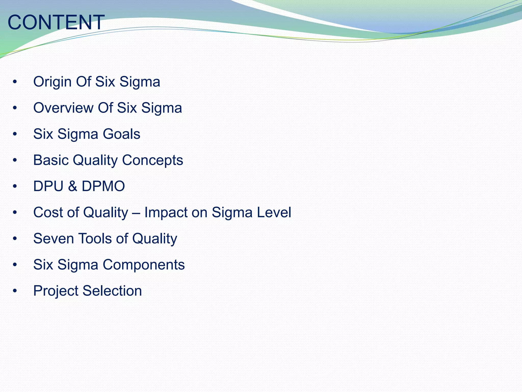 Six Sigma for Beginners- Yellow and Green Belt | PPT