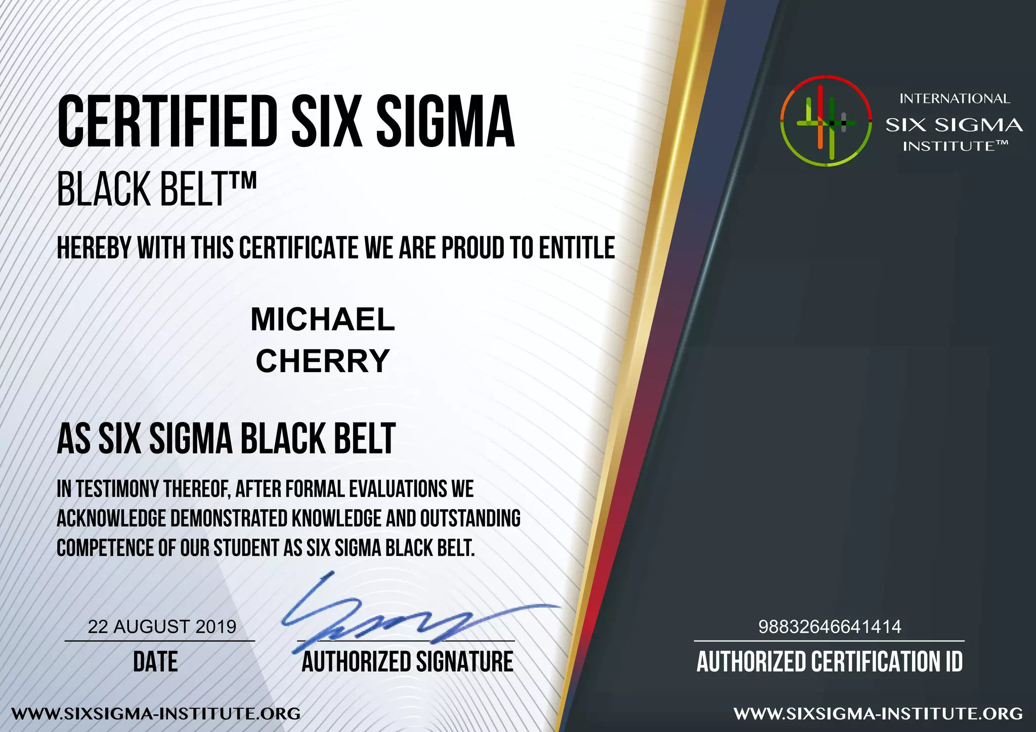 Six Sigma Institute | PPT