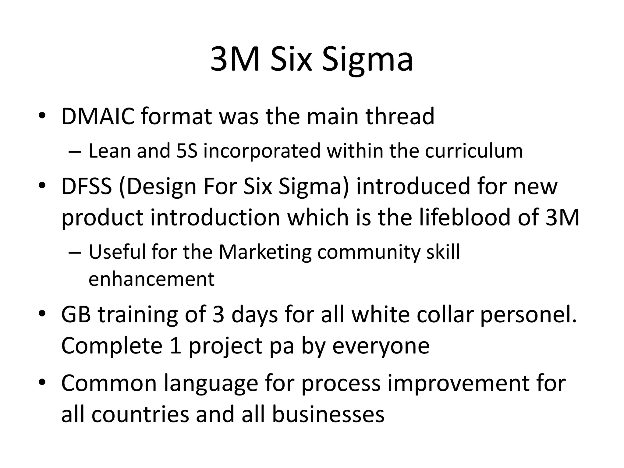 Six Sigma | PPTX