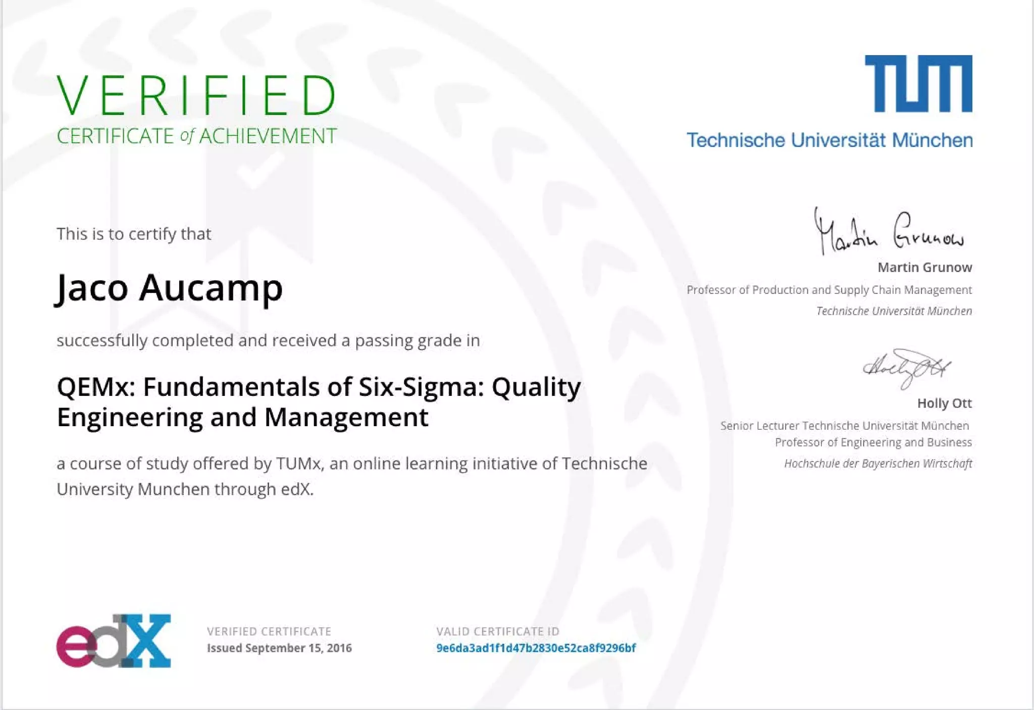 Six Sigma, Quality Engineering and Management | PDF
