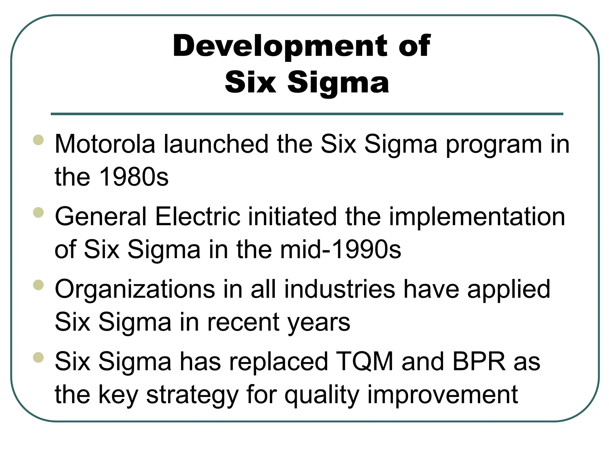 six sigma ppt is this very important inf | PPT