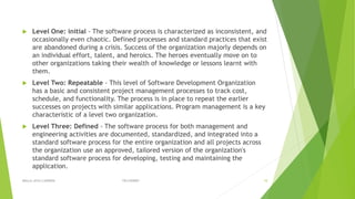 Six sigma and cmm levels | PPTX