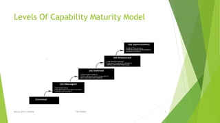 Six sigma and cmm levels | PPTX