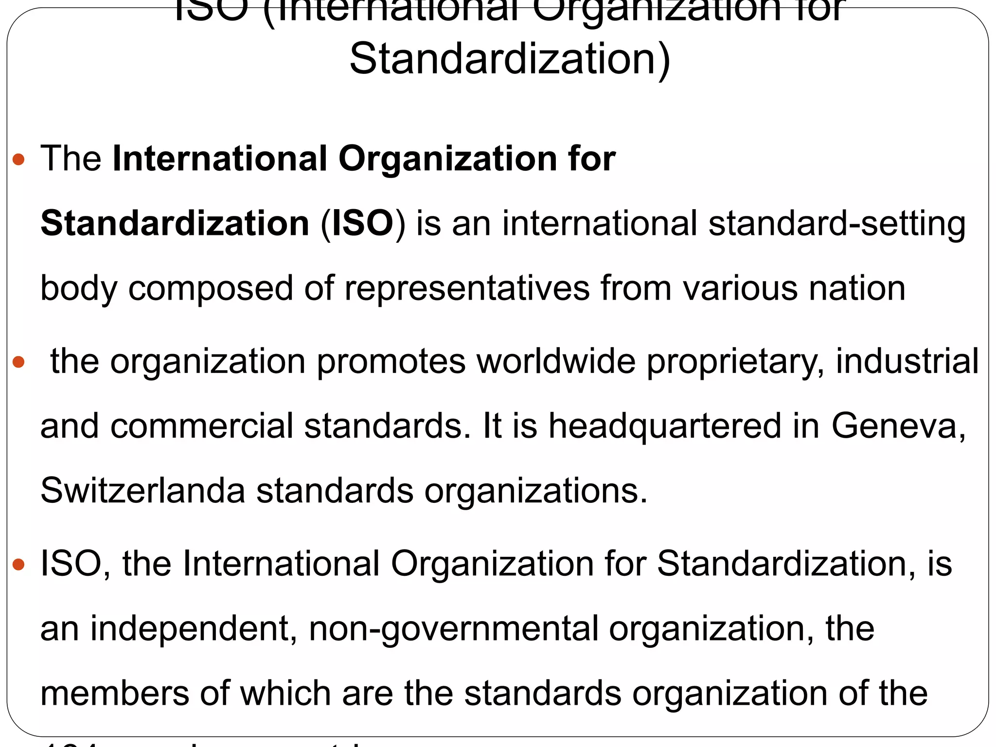 Six sigma and iso | PPTX