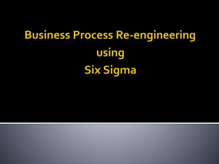 Six Sigma - An Introduction | PPT