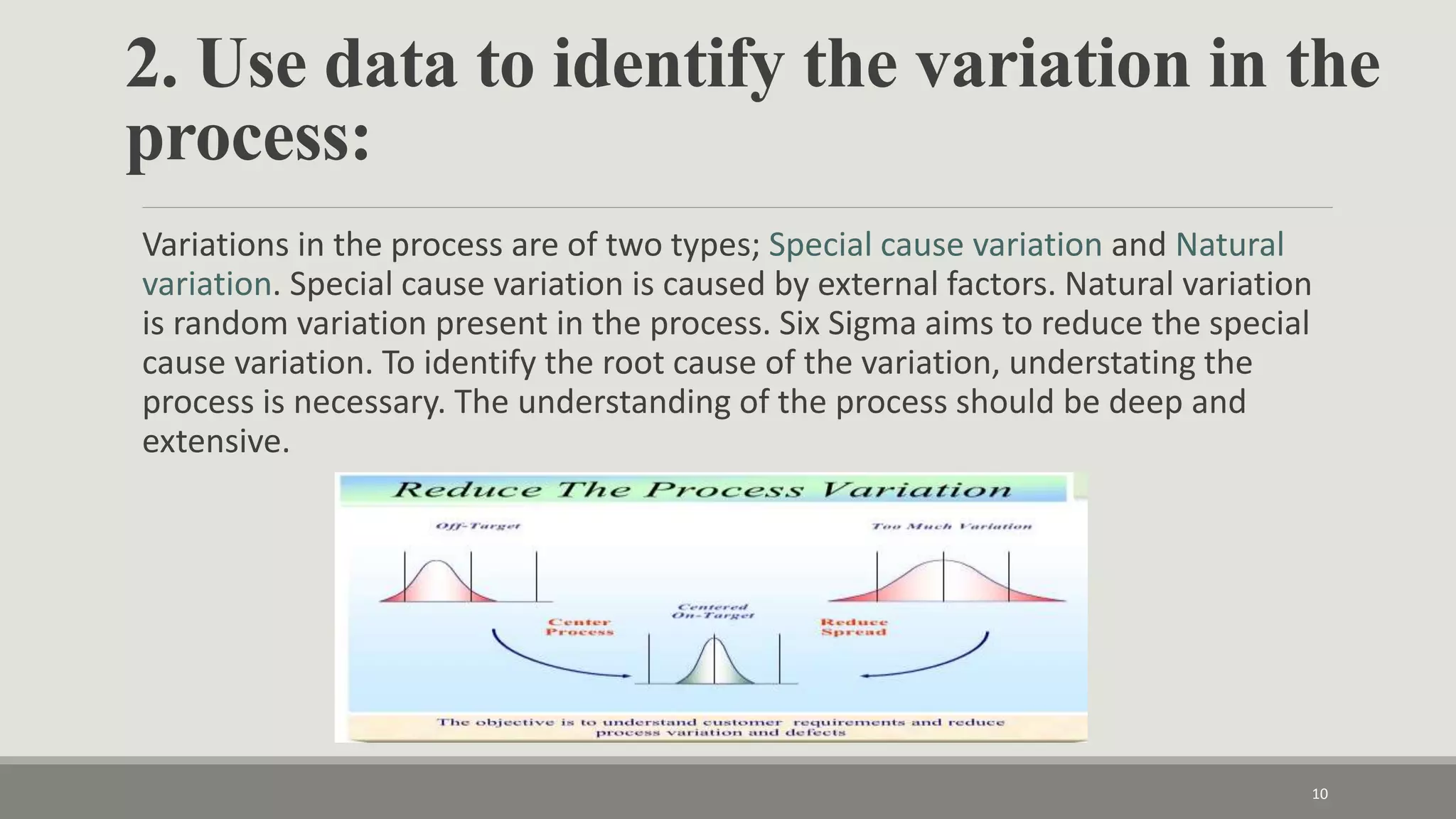 Six Sigma Principle and Methods | PPTX