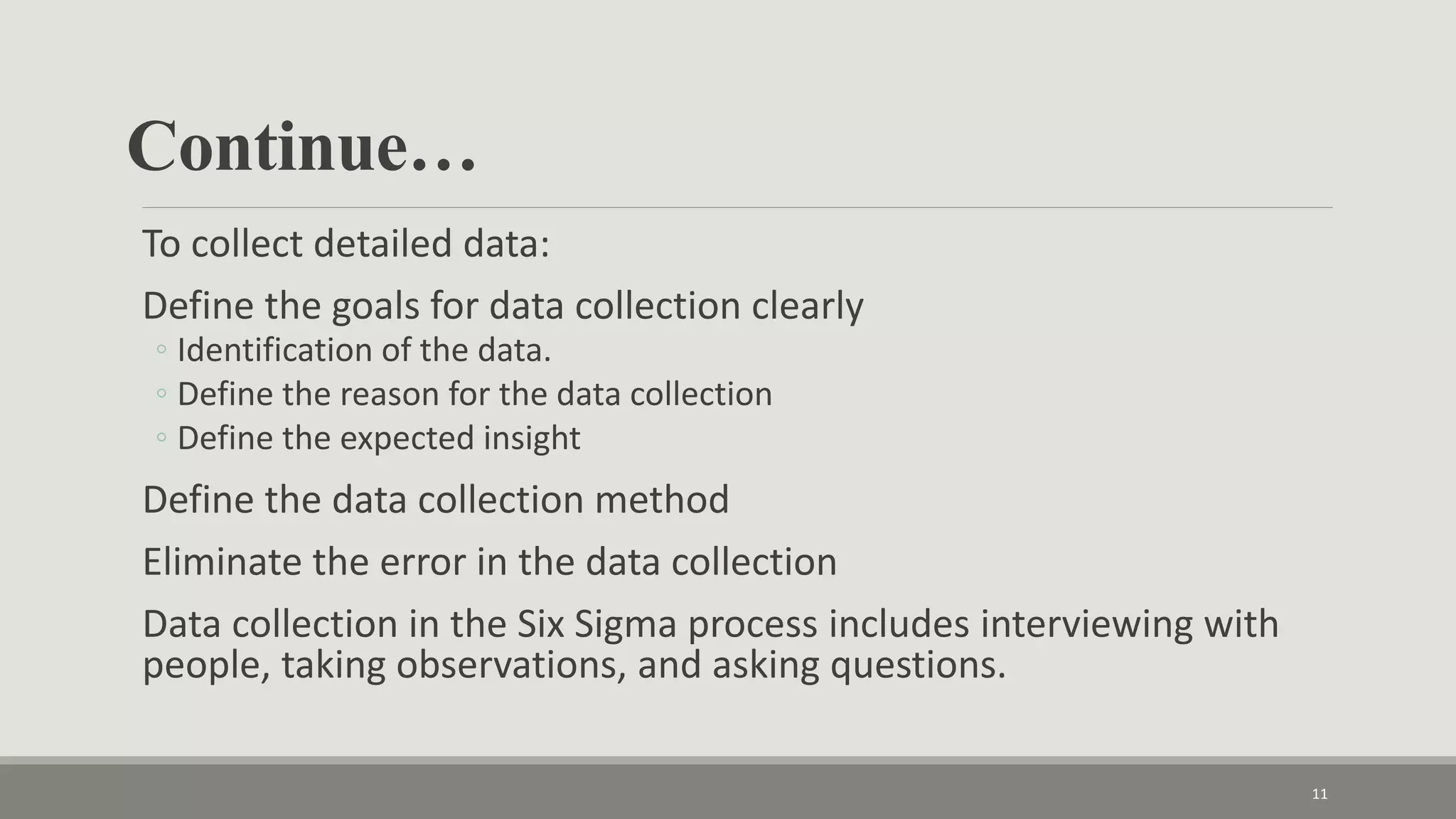 Six Sigma Principle and Methods | PPTX