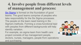 Six Sigma Principle and Methods | PPTX