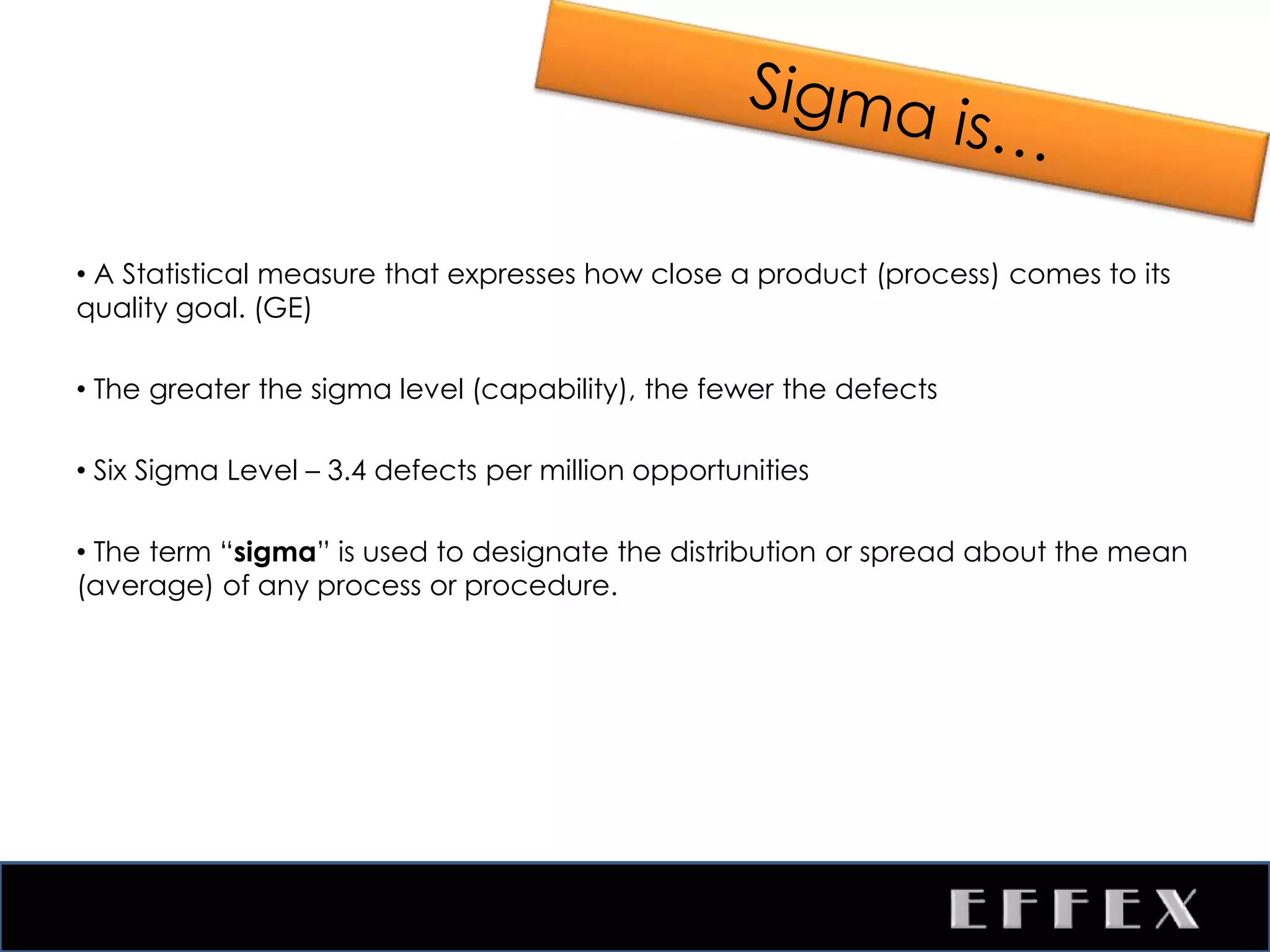 Six Sigma Awareness Module | PPTX