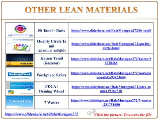 Six Sigma Basics - Tamil | PDF