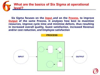 six sigma brochure and details of the course | PPT