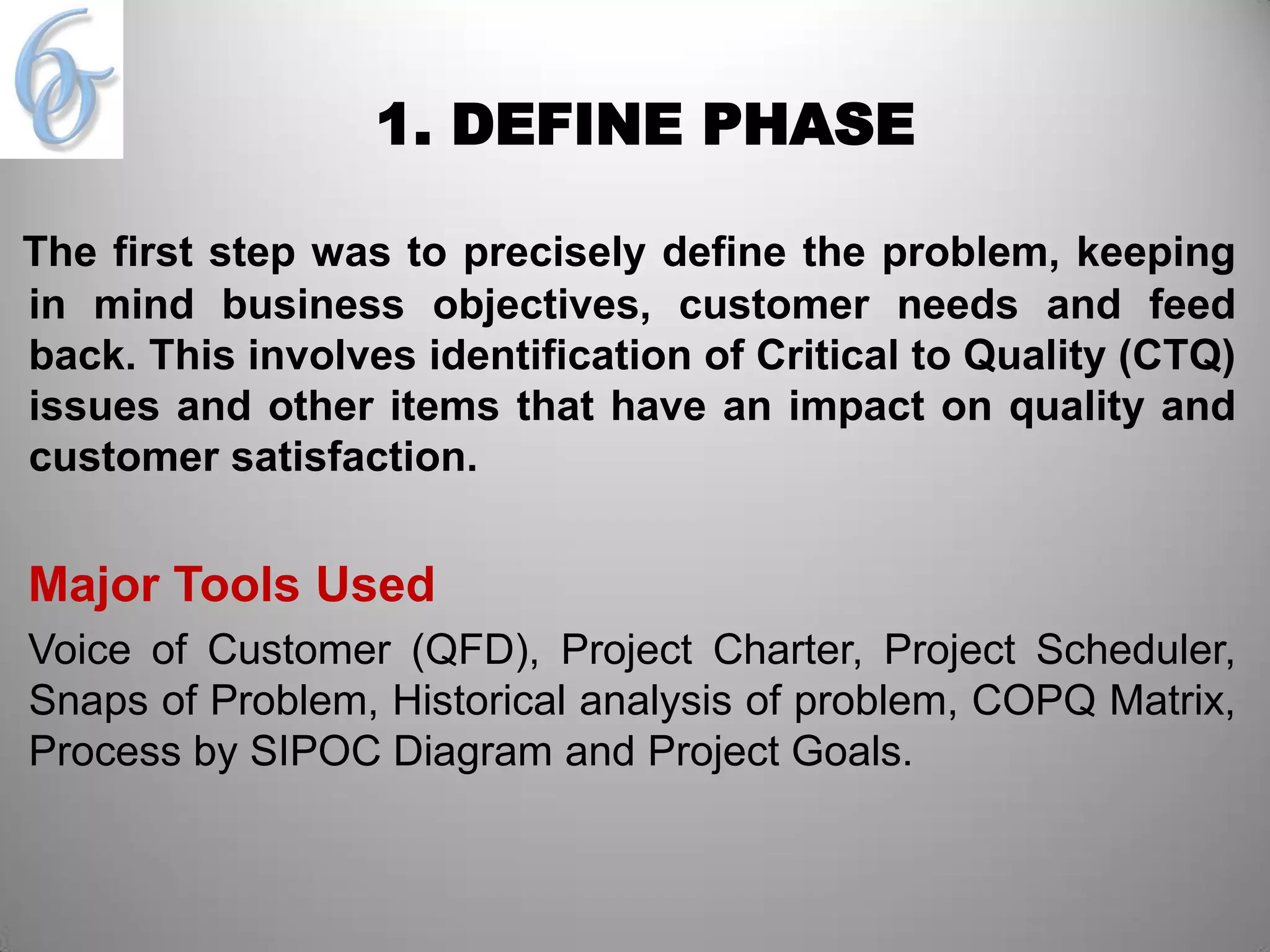 Six sigma case study (bjs) | PDF