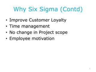 Six sigma_What you need to know | PPT