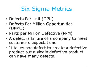 Six sigma_What you need to know | PPT