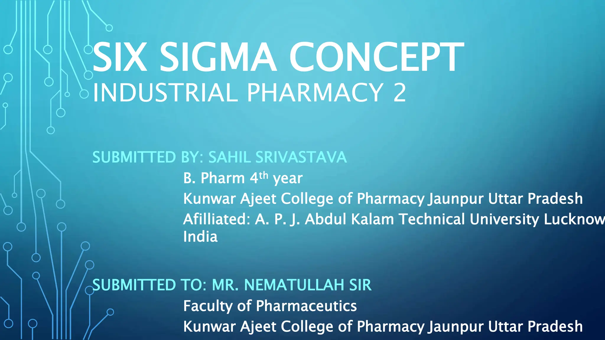 Six Sigma Concept by Sahil Srivastava.pptx