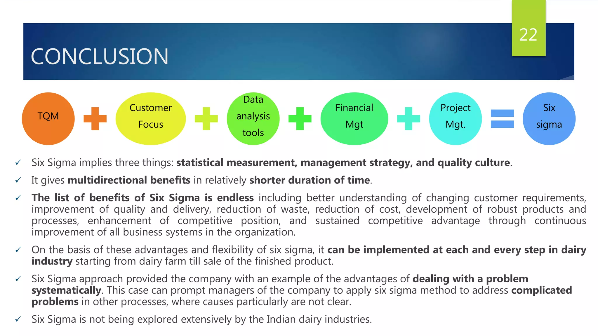 Six sigma concept | PPTX