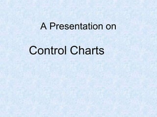 Six sigma control charts | PPTX
