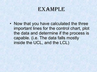 Six sigma control charts | PPTX