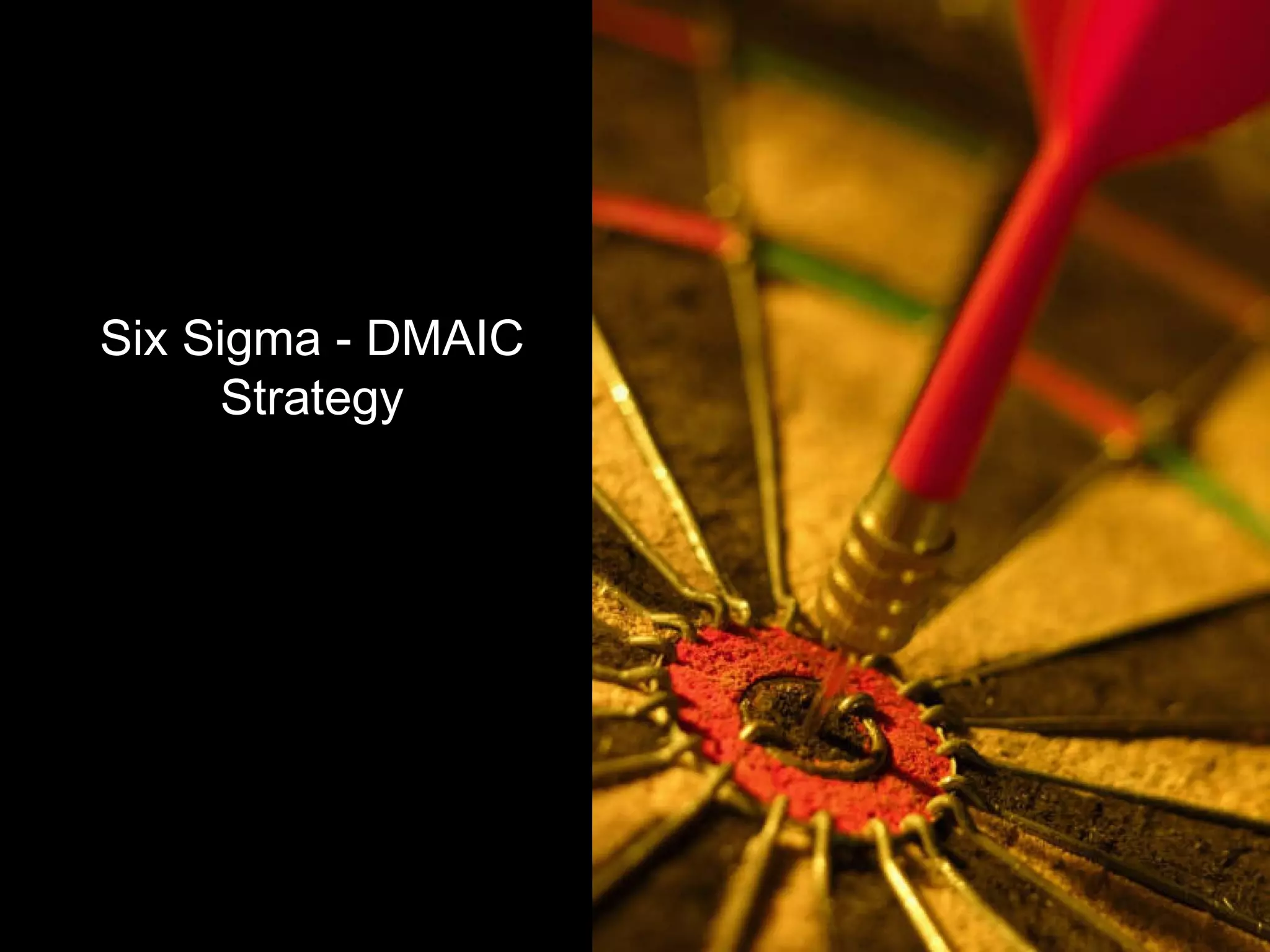 Six sigma dmaic strategy | PPT