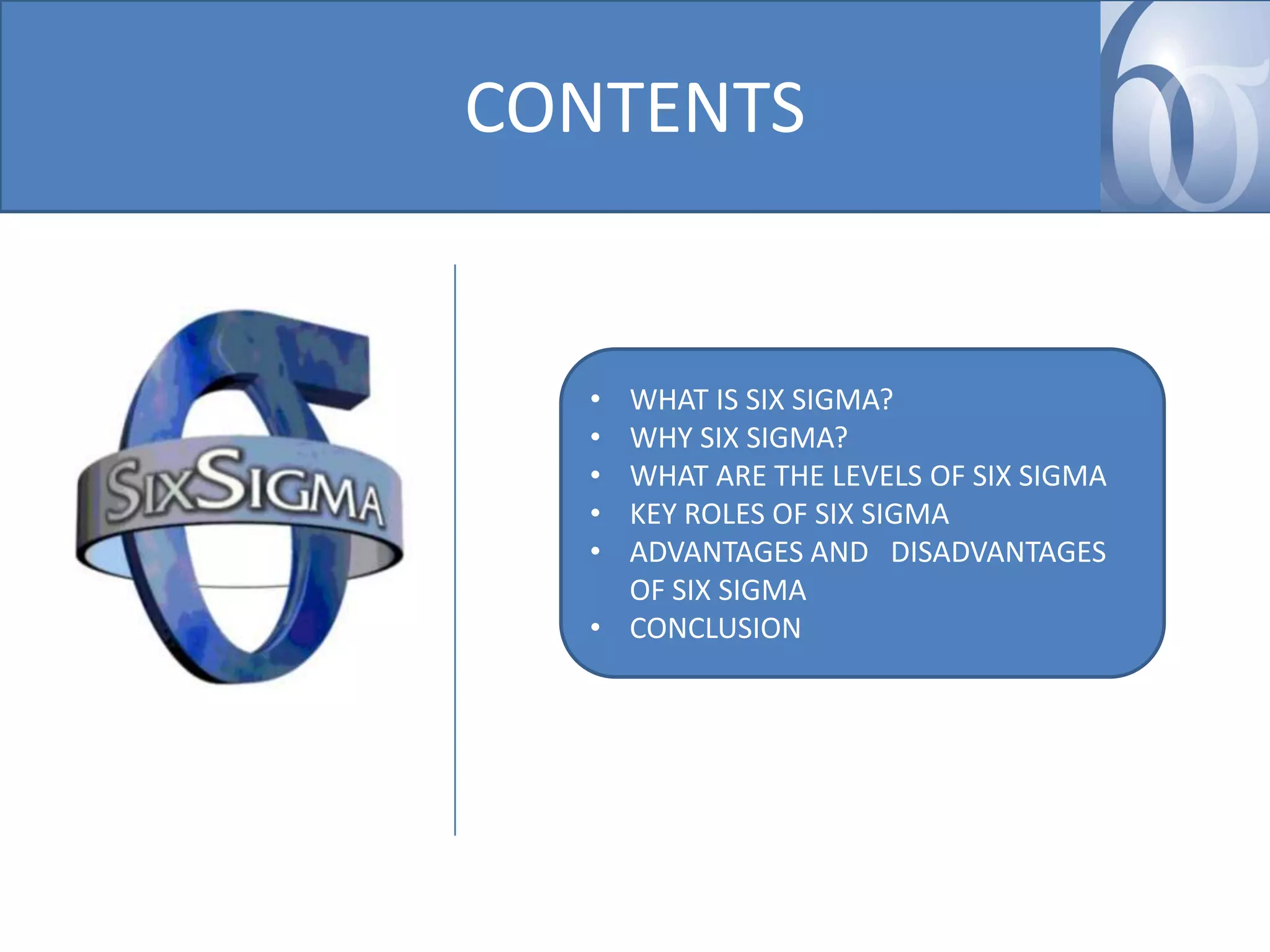 Six sigma | PPT