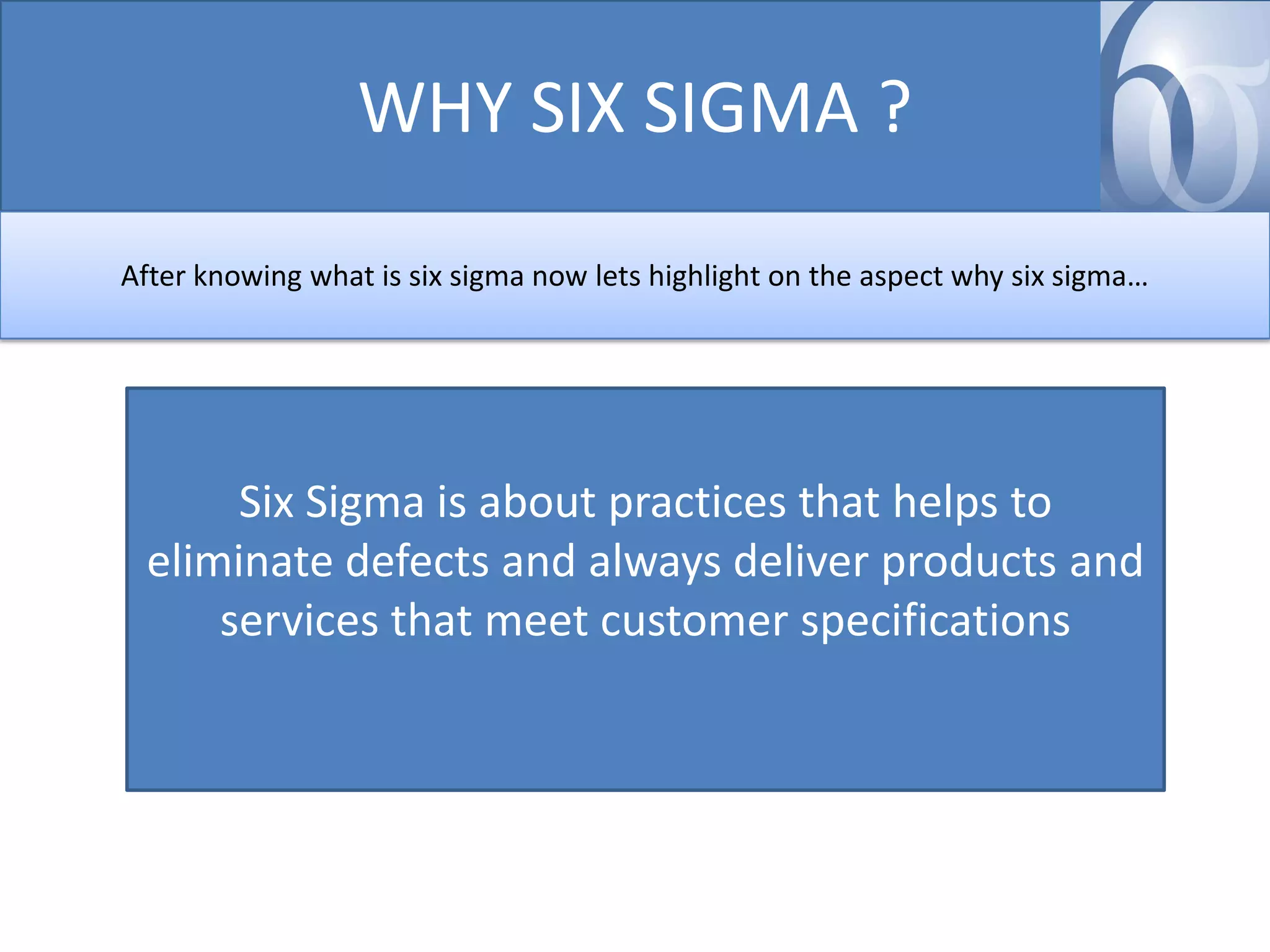 Six sigma | PPT