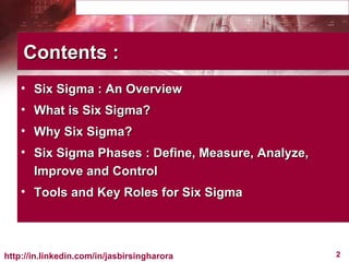 Six sigma for beginners | PPT
