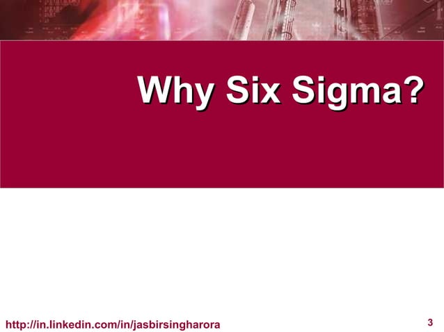 Six sigma for beginners | PPT