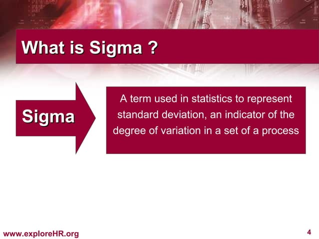 Six Sigma For Managers | PPT