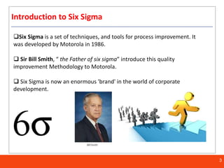 Six sigma foundation and principles | PPTX