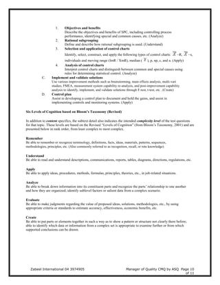 Six sigma green belt | PDF | Educational Assessment | Education