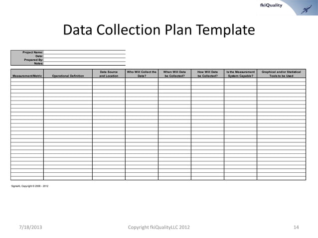 Six sigma green belt project roadmap in 10 deliverables 2013 07 | PPT