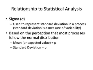 Six sigma in manufacturing industry | PPTX