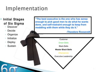 Six Sigma: Process Improvement | PPT