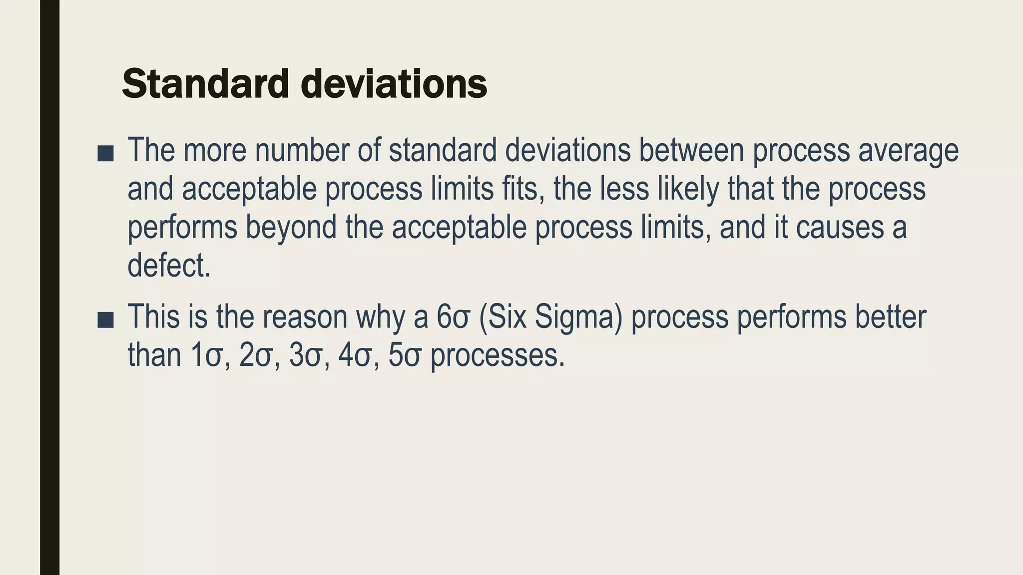 Six sigma metrics | PPTX