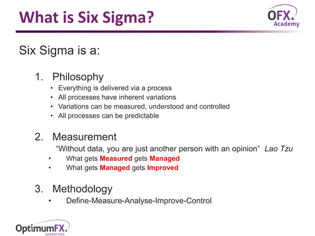 Six Sigma Overview | PPT