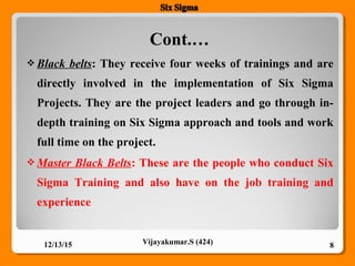Six sigma overview | PPT