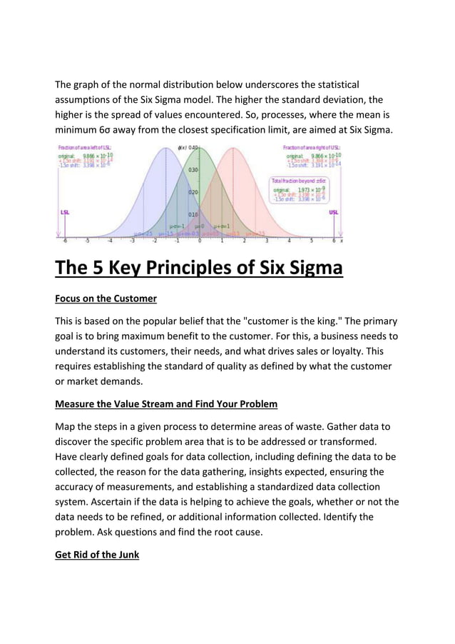Six sigma Courses | PDF