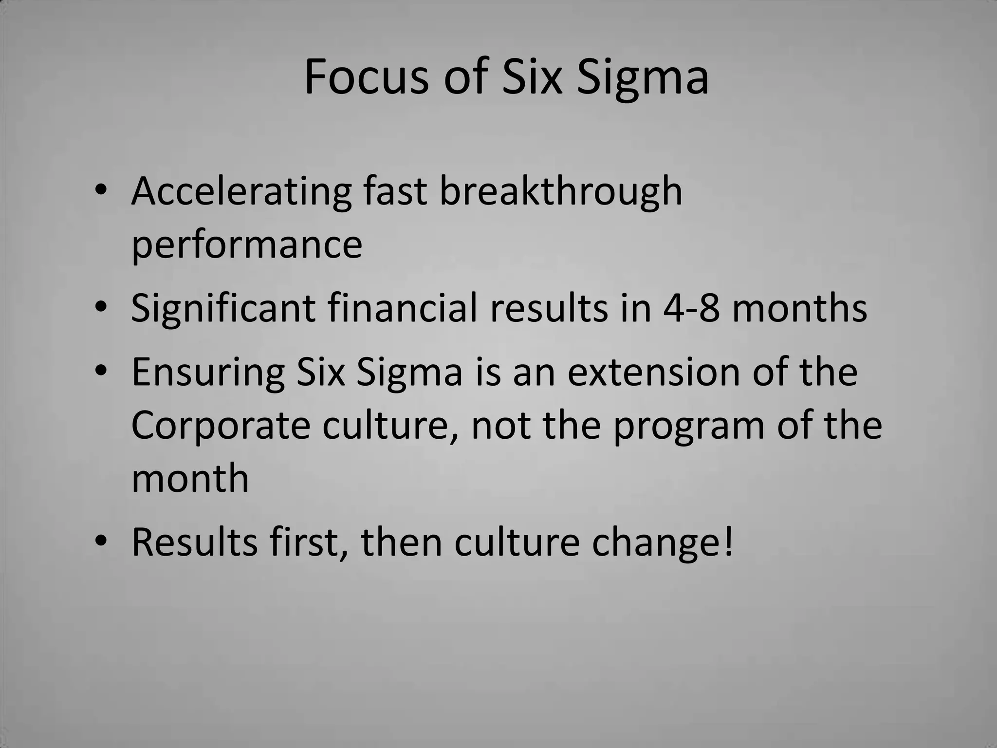 Six sigma ppt | PPTX