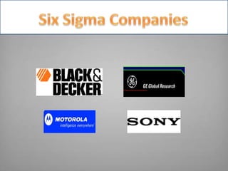 Six sigma ppt | PPTX