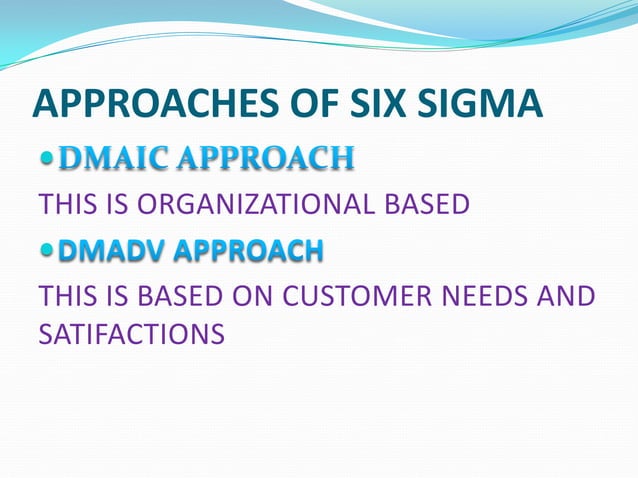 six sigma ppt | PPTX | Business | Business and Finance
