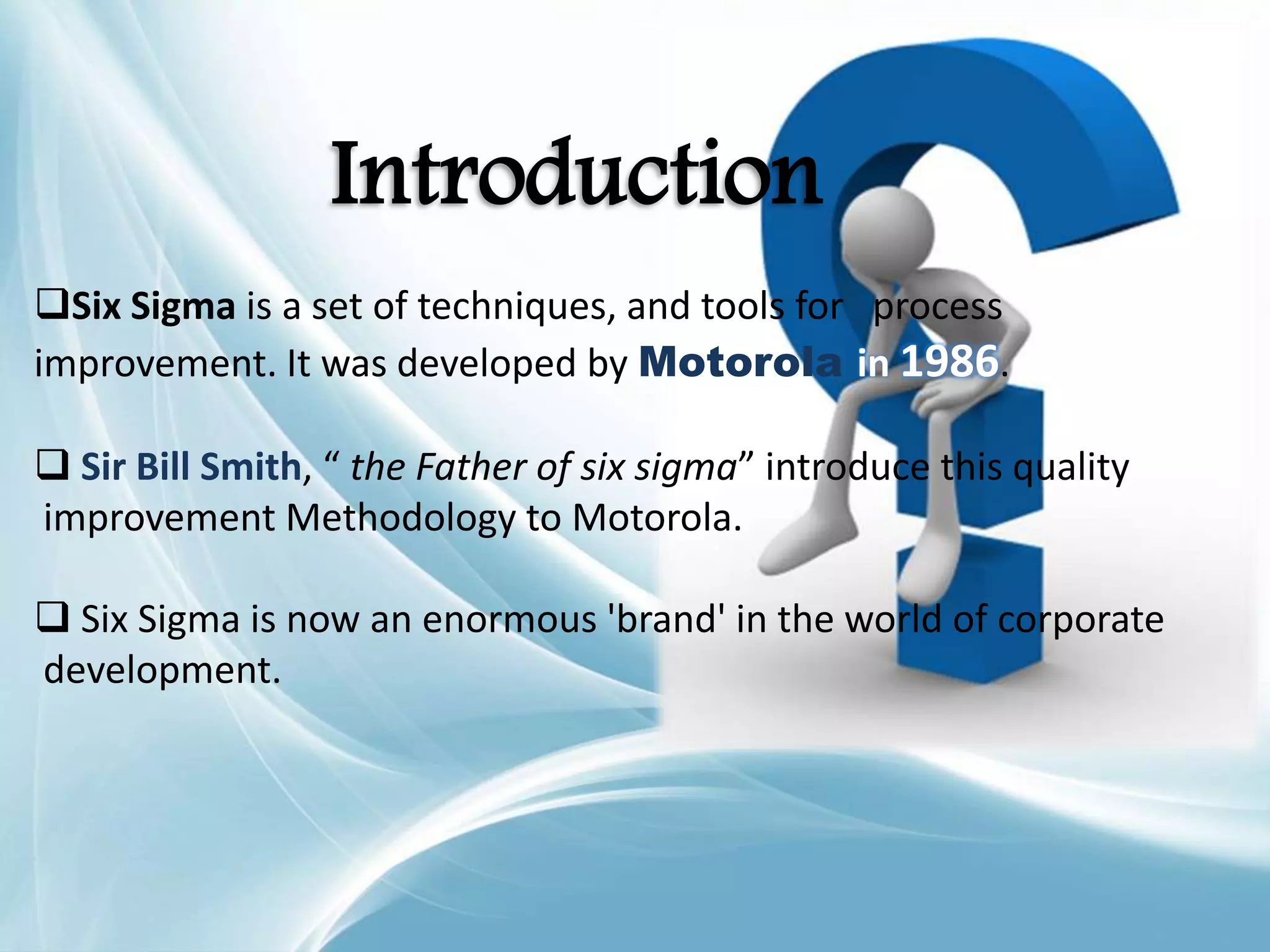 Six Sigma the best ppt | PPTX