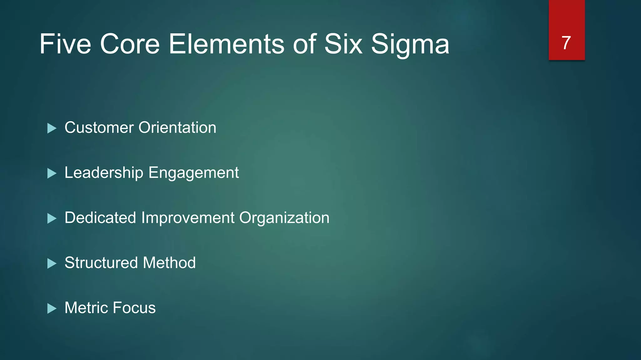 SIX SIGMA | PPT