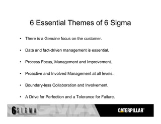 Six Sigma Presentation | PDF
