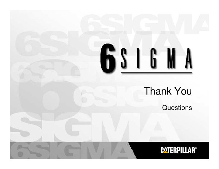 Six Sigma Presentation