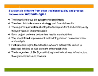 Six Sigma Presentation | PPT