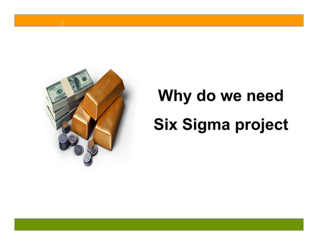 Six Sigma Presentation | PPT