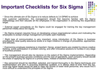 Six sigma - learn 6 sigma steps | PPT