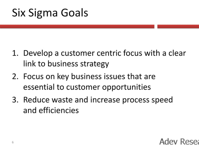 Six Sigma & Process Capability | PPTX | Business Operations | Business